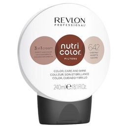 Revlon Professional Haarfarbe & Haartönung Nutri Color Filters 642 Chestnut