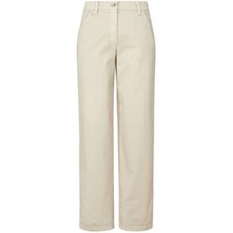 Jeans Modell Babsie Straight Leg KjBRAND beige