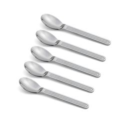 Hay - Sunday Cutlery Teelöffel-Set, Edelstahl (5-teilig)