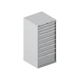 Schäfer Shop Schäfer Shop Select Schubladenschrank 36-36, 9 Schübe, bis 75 kg, B 717 x T 725 x H 1450 mm, weißalu