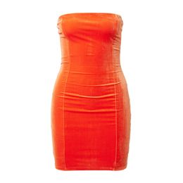 Tally Weijl Kleid Damen Gr&ouml;&szlig;e 38 orange Winterkleid