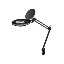 goobay LED-Klemm-Lupenleuchte, 8 W, 650 lm, 1,75x Vergr&ouml;&szlig;erung, schwarz