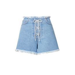 ABOUT YOU X Antonia Shorts 'TILDA' Damen Gr&ouml;&szlig;e 27/28 blue denim