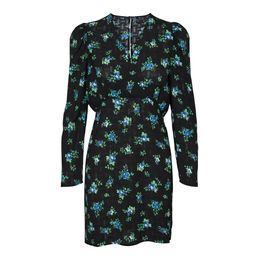 V&eacute;ro Moda Vero Moda Kleid 'BELLA' Damen Gr&ouml;&szlig;e 34 blau / pastellblau / gr&uuml;n / schwarz Winterkleid