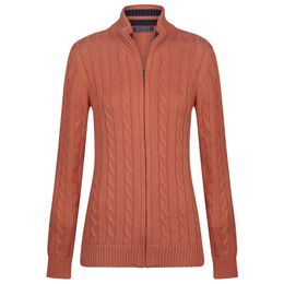Felix Hardy Strickjacke Damen Gr&ouml;&szlig;e M lachs