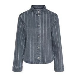Pieces Bluse 'Siffi' Damen Gr&ouml;&szlig;e L grey denim / silber