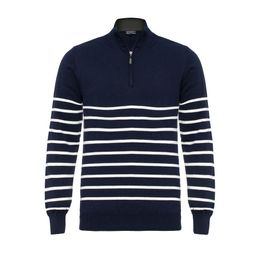 Felix Hardy Pullover Herren Gr&ouml;&szlig;e S navy / wei&szlig;