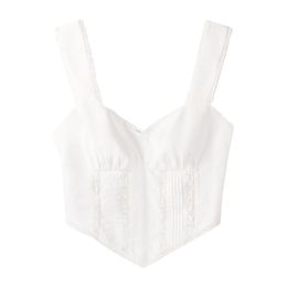 Bershka Top Damen Gr&ouml;&szlig;e L offwhite