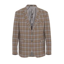 Daniel Hills Blazer Herren Gr&ouml;&szlig;e 58 gelb / grau / orange / wei&szlig;