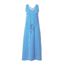 B.Young Kleid 'PANDINNA' Damen Gr&ouml;&szlig;e 34 blau / wei&szlig; Winterkleid