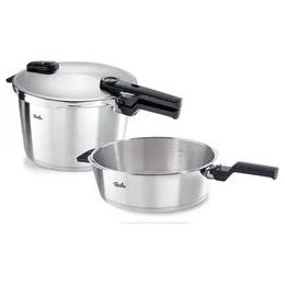 Schnellkochtopf Fissler "Vitaquick Premium" Töpfe silberfarben Premium Qualität – Made in Germany