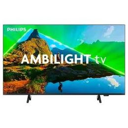 E (A bis G) Philips LED-Fernseher Fernseher Gr. 85, schwarz