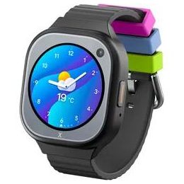 Smartwatch XPLORA "XPLORA - X6 Pro mit eSIM" Smartwatches Gr. 30,48mm, 3G (UMTS)-4G (LTE), schwarz Kinder Smartwatch Armbanduhr