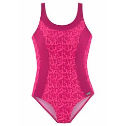 Venice Beach Badeanzug 'Karibik' Damen Gr&ouml;&szlig;e S/M pink / dunkelpink