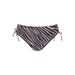 Lascana Bikinihose 'Kaa' Damen Gr&ouml;&szlig;e M dunkelbeige / schwarz