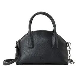 Tom Tailor DENIM Damen Licia Shopper, schwarz, Uni, Gr. ONESIZE