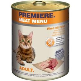 Premiere Meat Menu Adult Rind und Huhn 24x800 g