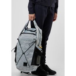 Daypack Jack Wolfskin "WANDERMOOD ROLLTOP 30" Rucksäcke grau (rainstorm)