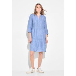 Tunikakleid Cecil Gr. XXL (46), N-Gr, blau (linen chambray blue) Damen Kleider in Chambray Qualität