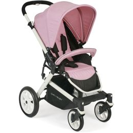 CHIC 4 BABY Sport-Kinderwagen CHIC4BABY "Boomer, rosa" rosa Baby Kinderwagen mit schwenk- und feststellbaren Vorderrädern