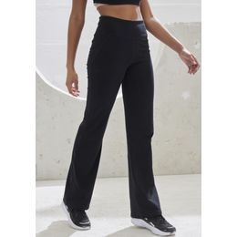 Jazzpants Vivance ACTIVE "-Sporthose" Gr. XS (32/34), N-Gr, schwarz Damen Hosen mit breitem Bündchen