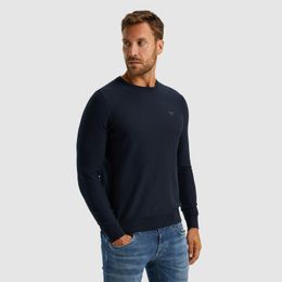 PME-Legend Strickpullover PME LEGEND Gr. XXXL, weiß (sky captain) Herren Pullover mit Logostickerei