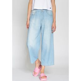 Weite Jeans Gang "94CAROL" Gr. 29, N-Gr, blau (light blue) Damen Jeans