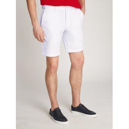 Bermudas Tommy Hilfiger "BROOKLYN SHORT 1985" Gr. 31, N-Gr, weiß (the optic white) Herren Hosen