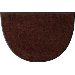 Fußmatte Salonloewe Teppiche Gr. B: 75cm, 7mm, L: 50cm, braun (schokobraun)