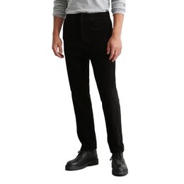 Marc O'Polo Jerseyhose MARC O'POLO "mit Cordstruktur" Gr. L, Normalgrößen, schwarz Damen Hosen