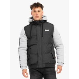 Outdoorjacke Lonsdale Gr. L, black, marl grey, white Herren Jacken