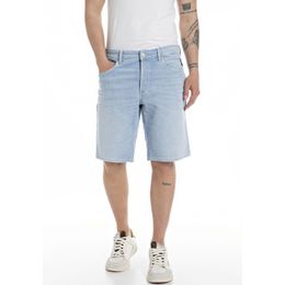 Chinoshorts Replay "GROVER" Gr. 30, N-Gr, blau (light blue) Herren Hosen