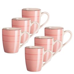 Mäser Kaffeebecher 38 cl, 6-er Set, KORALLE