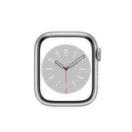 Apple Watch Series 9 (2023) - (Band nicht enthalten) - GPS + Cellular 45 mm - Silber Aluminium