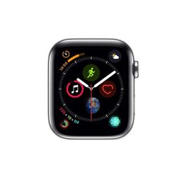 Apple Watch Series 9 (2023) - (Band nicht enthalten) - GPS + Cellular 45 mm - Silber Rostfreier Stahl