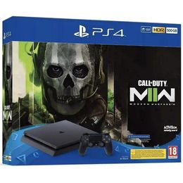 Sony PlayStation 4 Slim 500GB - Schwarz + Call of Duty: Modern Warfare II