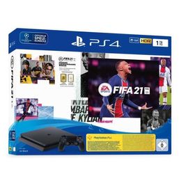 Sony PlayStation 4 Slim 1000GB - Schwarz + FIFA 21