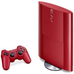 Sony PlayStation 3 Ultra Slim - Rot