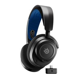 SteelSeries Arctis Nova 7P wireless Kopfhörer Noise cancelling gaming wireless mit Mikrofon - Schwarz