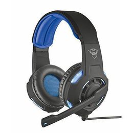 Trust GXT 350 Kopfhörer Noise cancelling gaming mit kabel mit Mikrofon - Schwarz/Blau