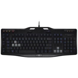 Logitech Tastatur QWERTY Italienisch mit Hintergrundbeleuchtung G105