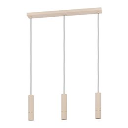 Eglo Leuchten Eglo CAMINIA Deckenleuchte LED Messing, Sandfarben, 3-flammig