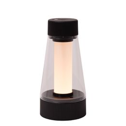 Lucide LORALI Tischleuchte LED Schwarz, 1-flammig