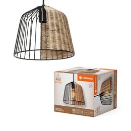 LEDVANCE DECOR Wand- und Deckenleuchte Schwarz, 1-flammig