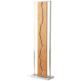 BRILLIANT LEUCHTEN Brilliant Thunder Stehleuchte LED Silber, 1-flammig