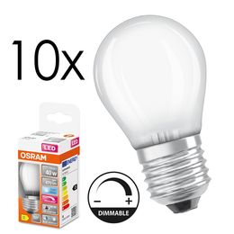 hofstein LED E27 10er Set 3,4 Watt 4000 Kelvin 470 Lumen