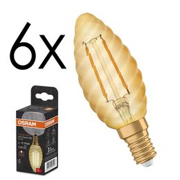 hofstein LED E14 6er Set 1,5 Watt 2400 Kelvin 120 Lumen