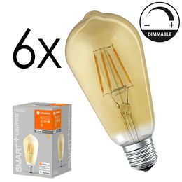 hofstein LED E27 6er Set 6 Watt 2400 Kelvin 680 Lumen