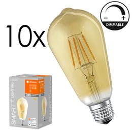 hofstein LED E27 10er Set 6 Watt 2400 Kelvin 680 Lumen