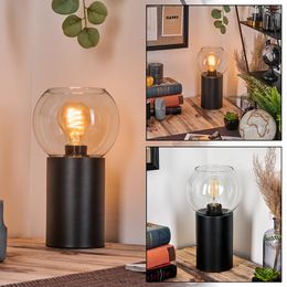 hofstein Koyoto Tischleuchte Glas 15 cm Klar, 1-flammig